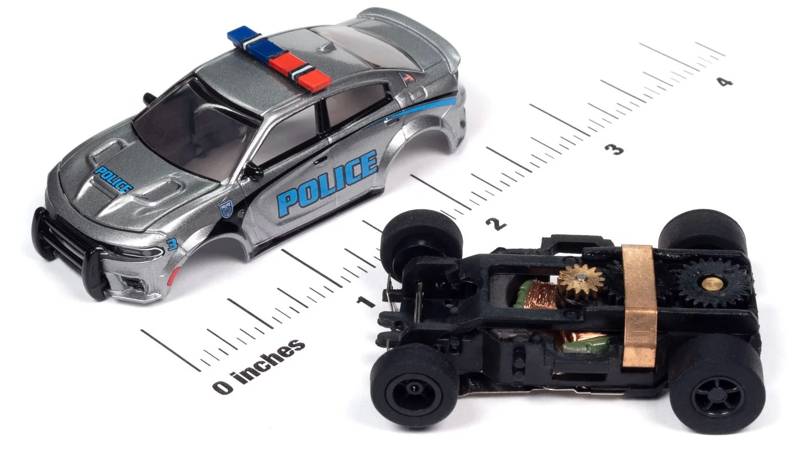 Auto World Creates Ultra Limited Edition HELLCAT Police Slot Car ...