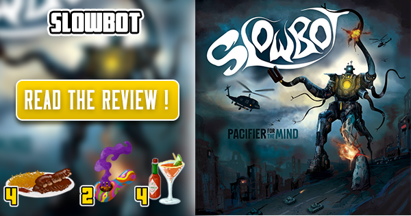 Slowbot - Pacifier For The Mind Review ⚡️ - More Fuzz Stoner Rock Blog