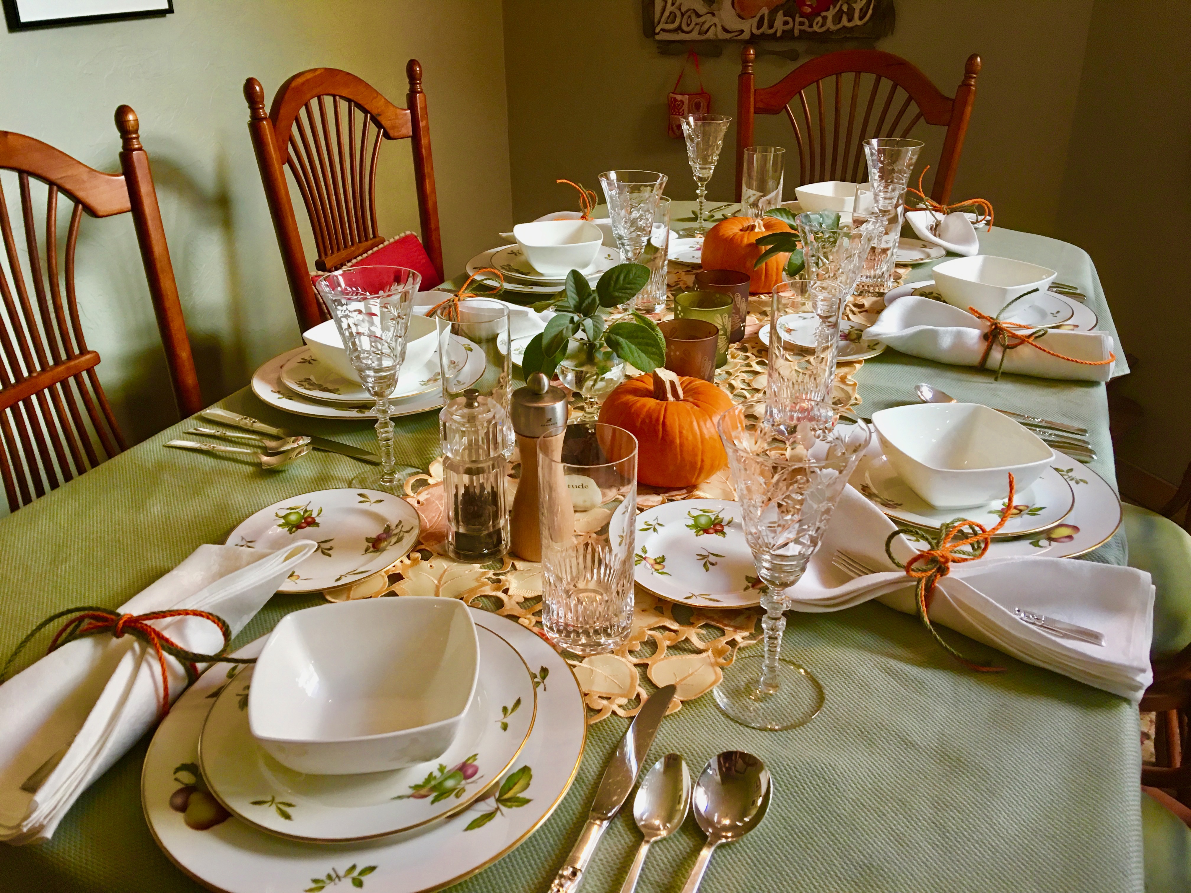 Thanksgiving table | More Time at the Table