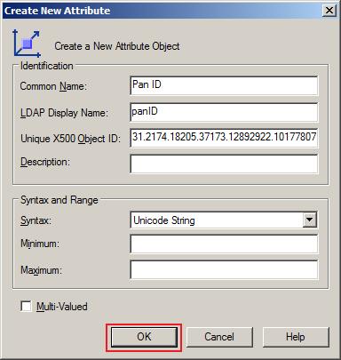 How to create custom attribute in Active Directory
