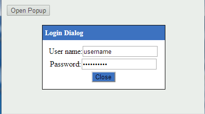 Open Div as Popup using JavaScript - MorganTechSpace