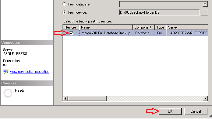 Backup And Restore Sql Database Using Ssms Morgantechspace 0588
