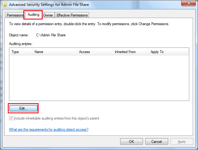 Event ID 4663 - An attempt was made to access an object