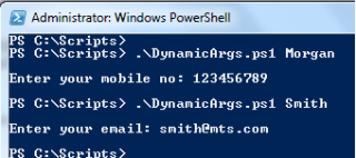 How to pass arguments to PowerShell script - MorganTechSpace