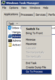 Kill a process that won't die when you use End Task in Task Manager