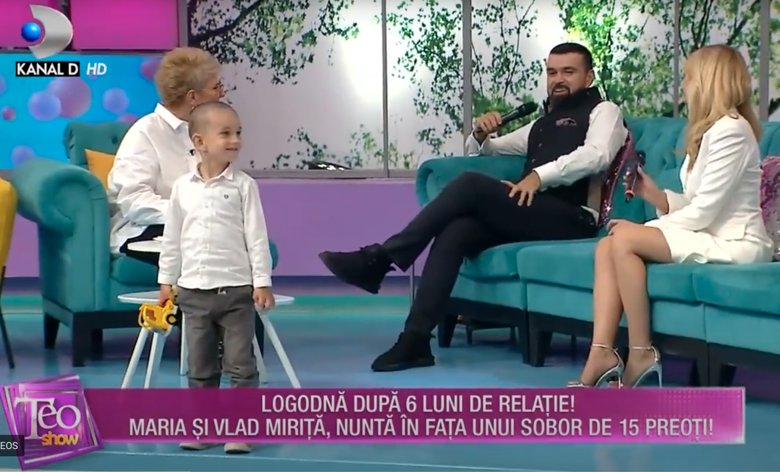 Teo Show-Kanal D - Familia Maria și Vlad Miriță, secrete de acasă și de ...