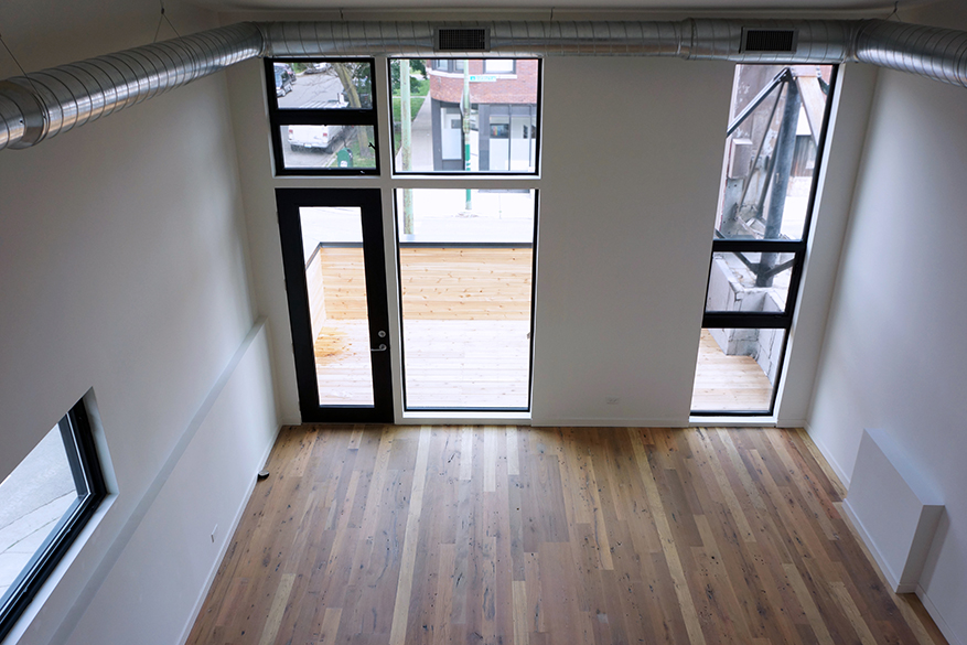 Modern Logan Square Loft Apartment | moss Design