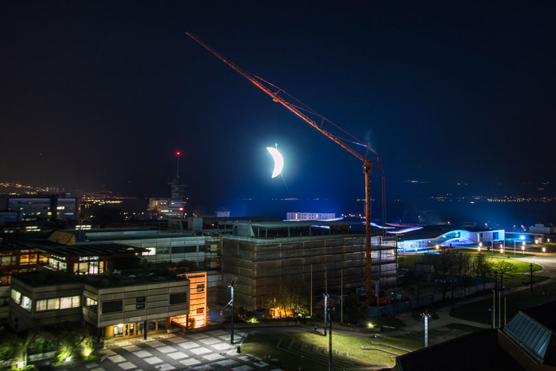 A (Fake) Moon Rises | Moss and Fog