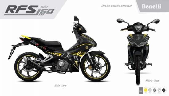 Ini dia Benelli RFS 150, Sang Penantang Hebat Supra GTR150 dan MX King ...