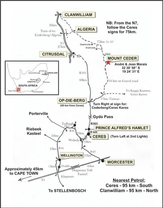 Directions - Mount Ceder