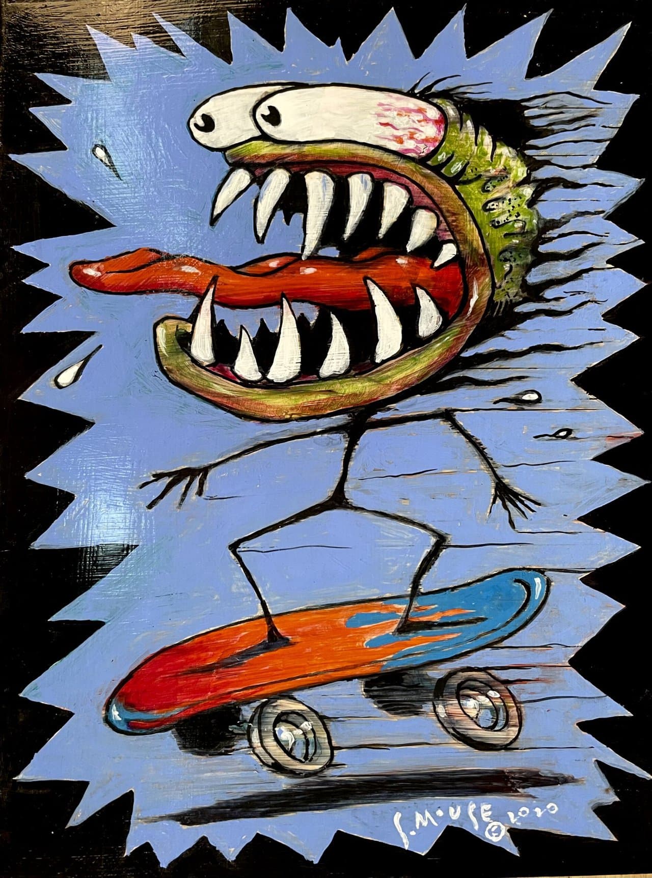 Fly killer- Painting - Mouse Studios