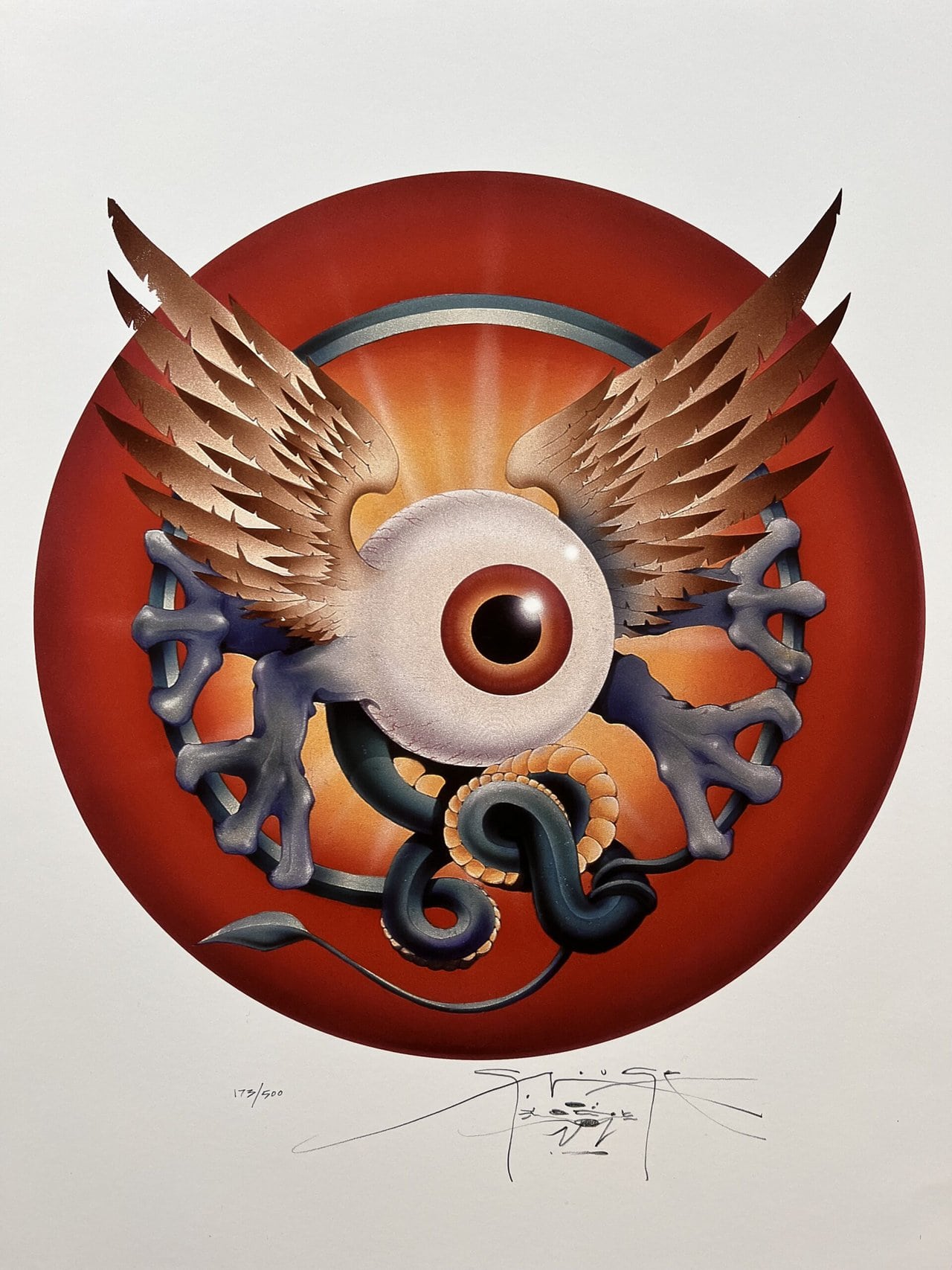 FLYING EYE - PRINT - Mouse Studios