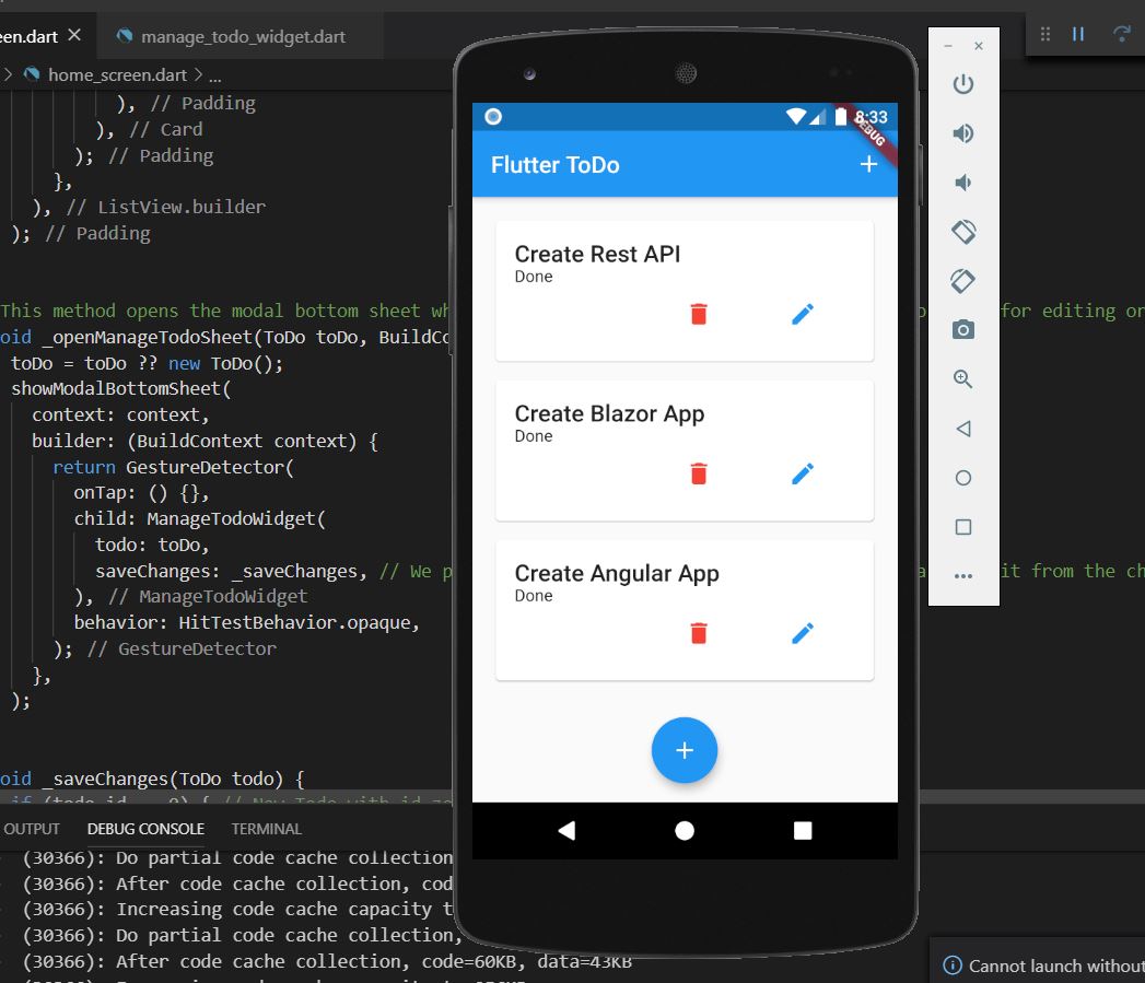 To Do Rest API Using Asp.net Core - Flutter Client (Part 5) - Mozartec