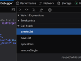 Debugger Playground The Call Stack Mozilla