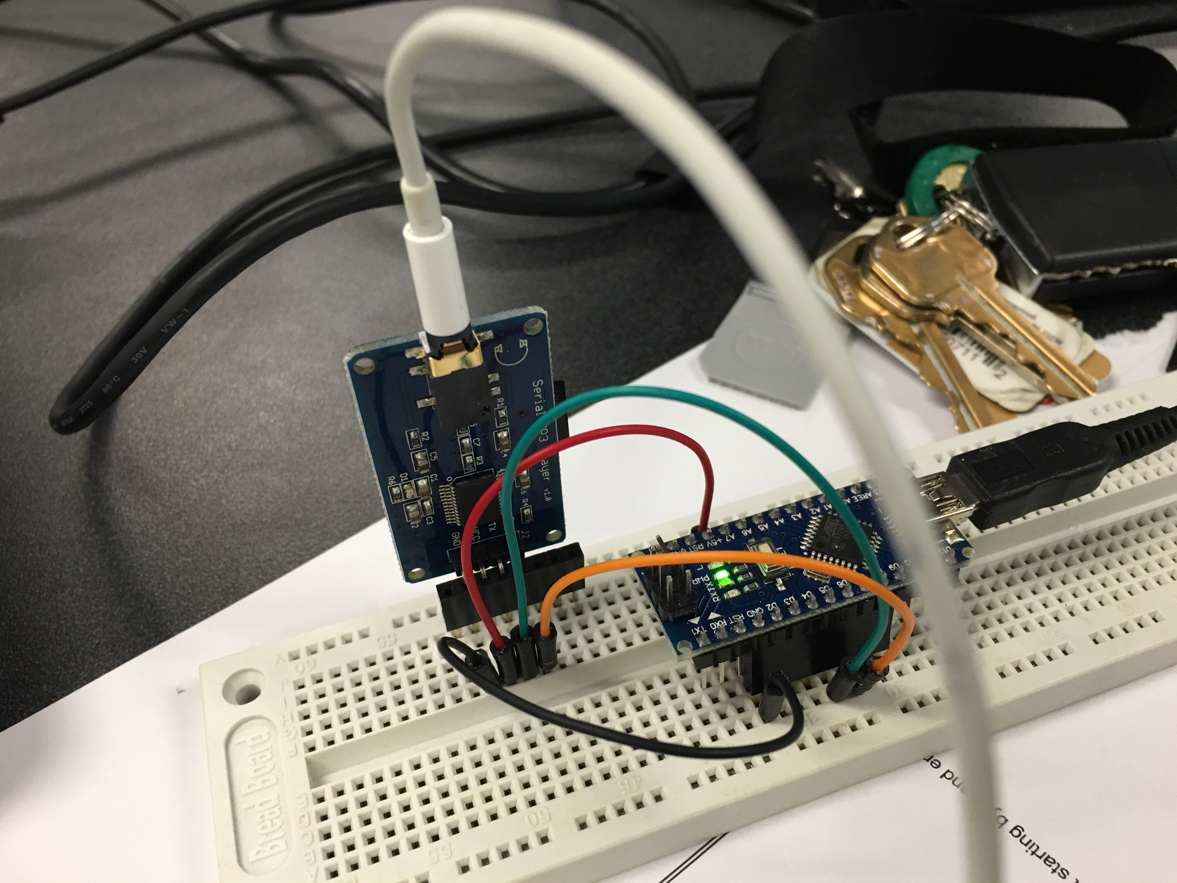 MP3 Player with DI | Lab Notes