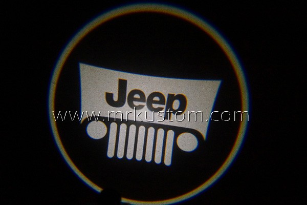 Jeep LED Door Projector Courtesy Puddle Logo Lights - Mr. Kustom Auto ...