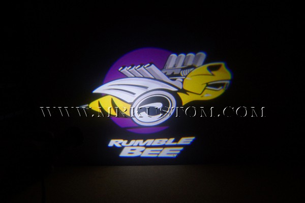 Rumble Bee LED Door Projector Courtesy Puddle Logo Light