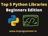 Top 5 Python Libraries Mr Programmer