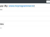 Create Notes App Using Pure Javascript Mr Programmer