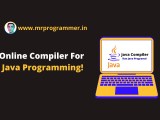 Online Java Compiler Mr Programmer