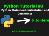 Python Tutorial Mr Programmer