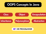 Oops Concepts In Java Object Oriented Programming In Java Mr Programmer