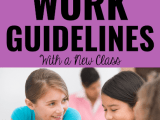How To Establish Group Work Guidelines With A New Class Mrs Beattie