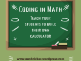 Coding In Math Class Mrs Bricker