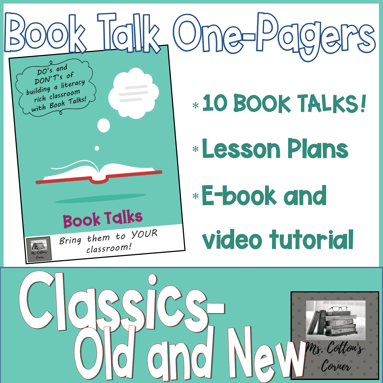 Book Talks – 30 Days, 10 Minutes to a More Literate Classroom, Part 2 ...