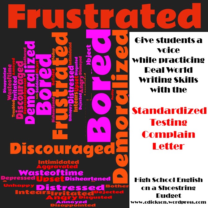 Give Students a Voice on Standardized Testing | Ms. Dickson's Class