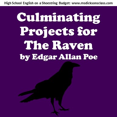 Culminating Activities For Use With “The Raven” by Edgar Allan Poe | Ms ...