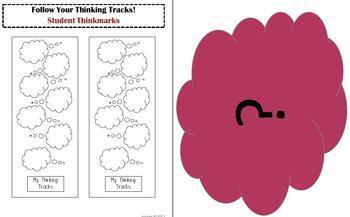Thinking Tracks | Active Reading Comprehension Strategy - MsJordanReads
