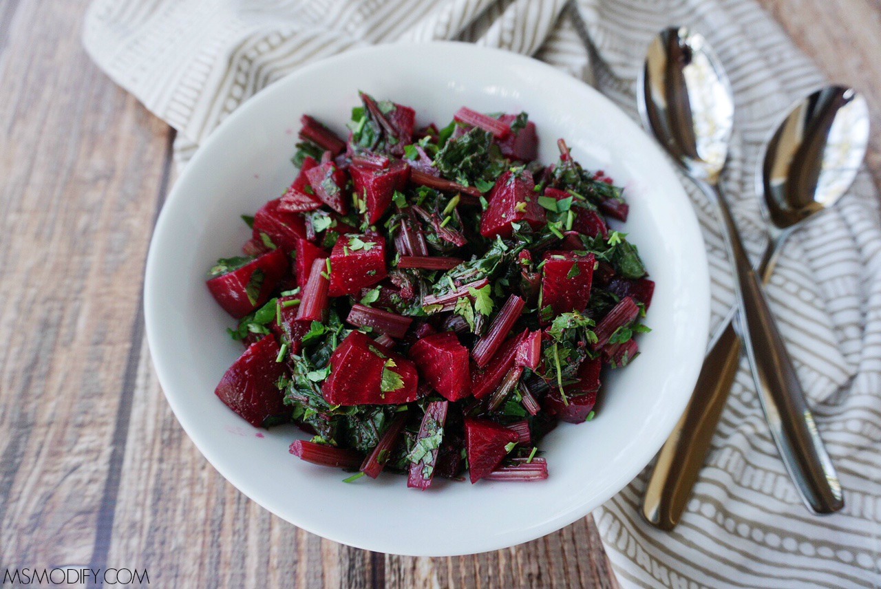 Greek Beet Salad - MsModify