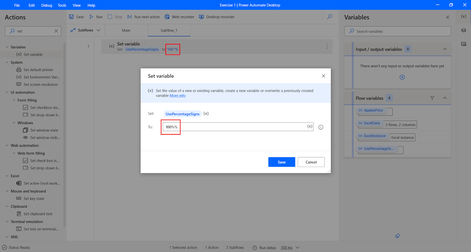 What Are Variables Microsoft Power Automate Desktop