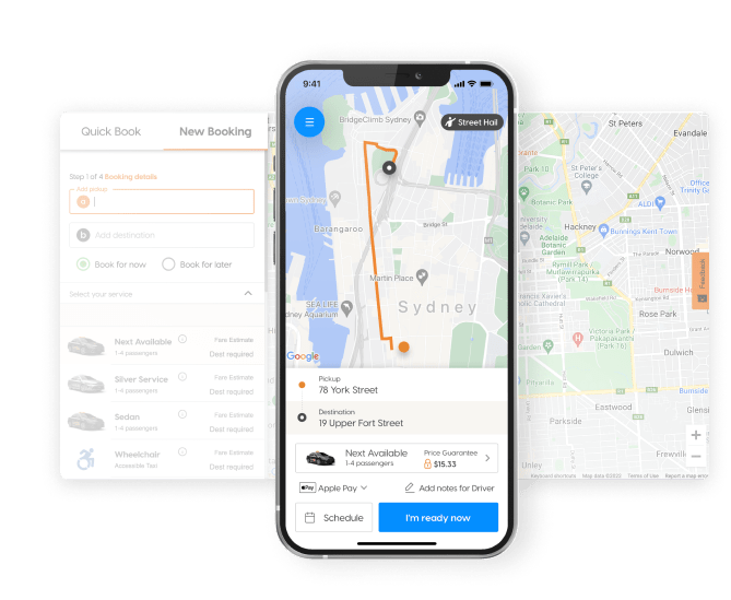 Innovative systems for taxi payment and dispatch