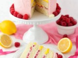 Lemon Raspberry Layer Cake A Perfect Summer Dessert Mucha Munch