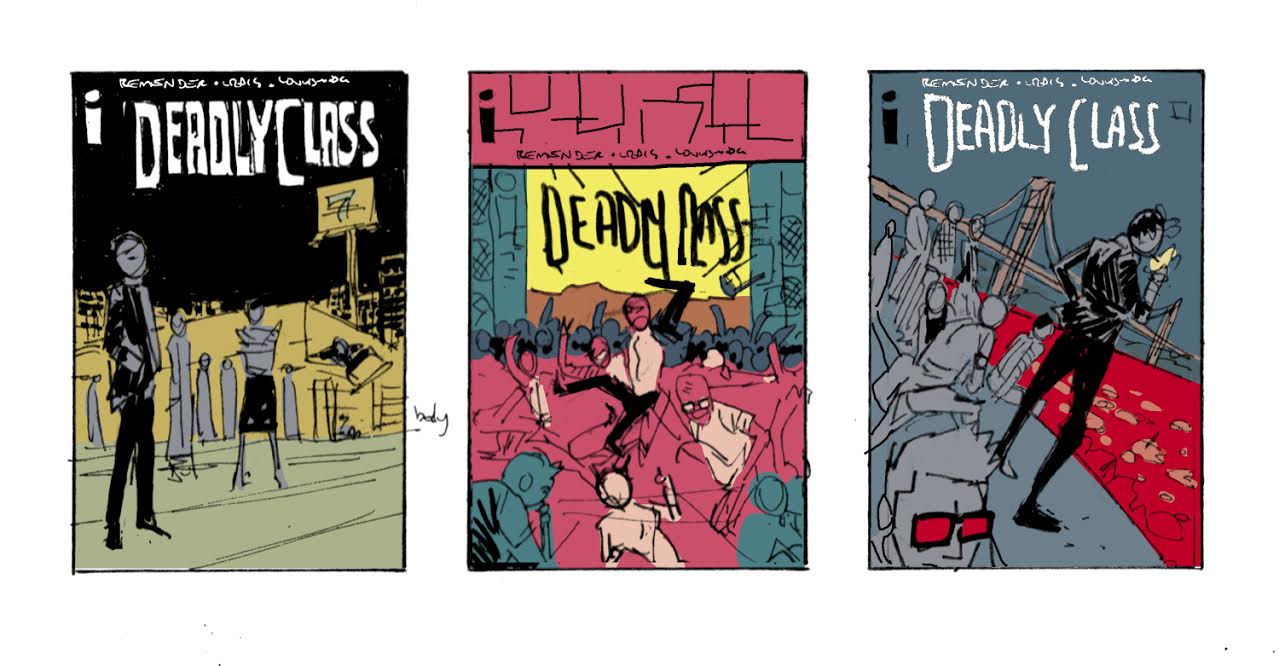 Deadly Class Cover Roughs – Multiversity Comics