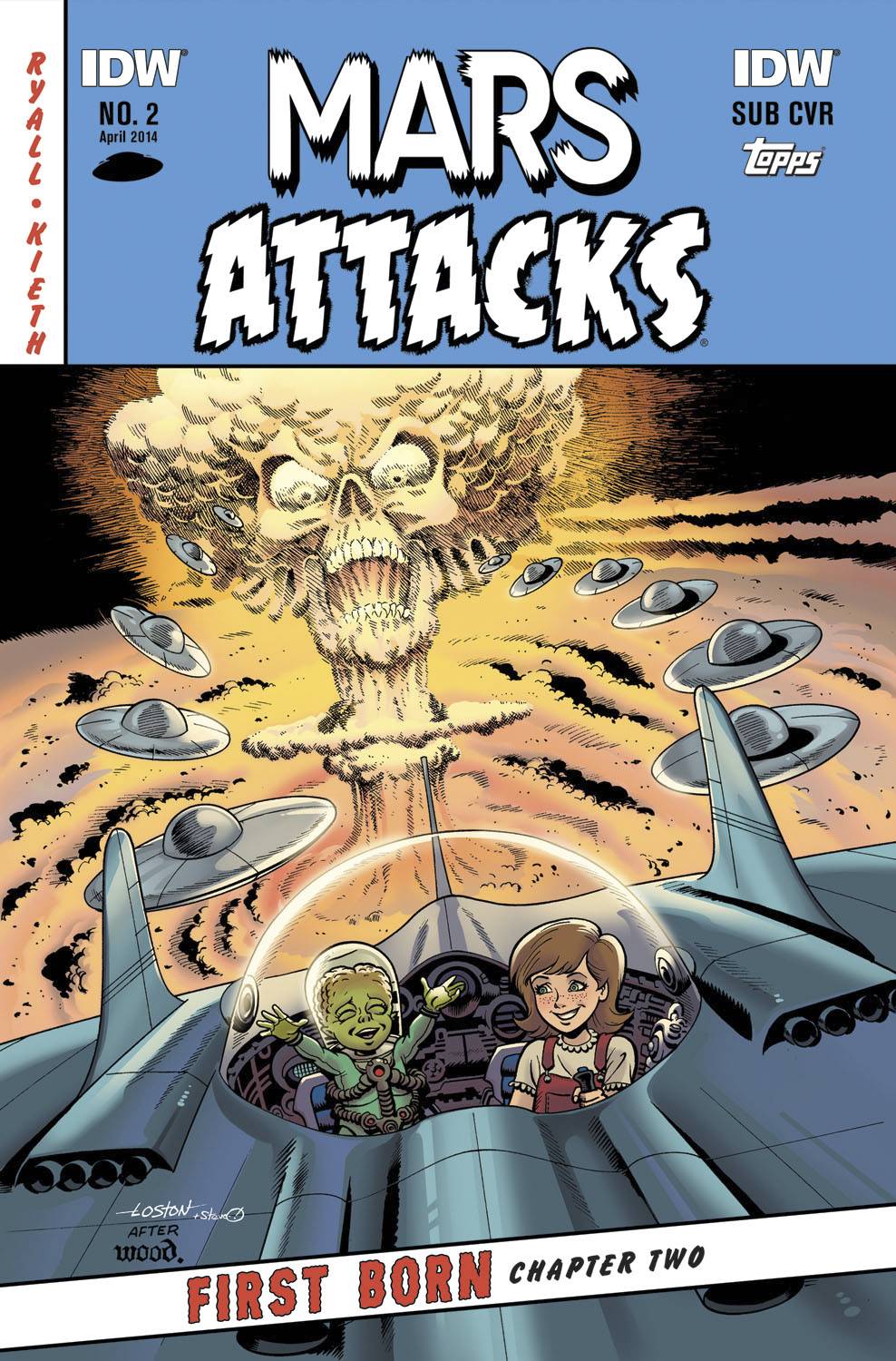 Exclusive: Ryall and Kieth Make Baby Martians Cute in “Mars Attacks: First Born” #2 [Preview ...