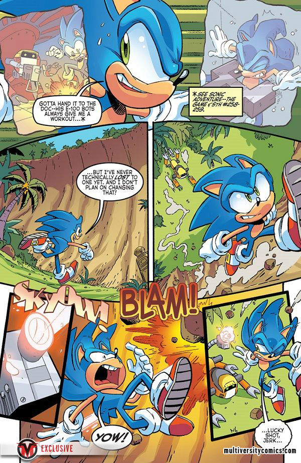 Exclusive: The Werehog Unleashed in “Sonic the Hedgehog” #264 [Preview ...