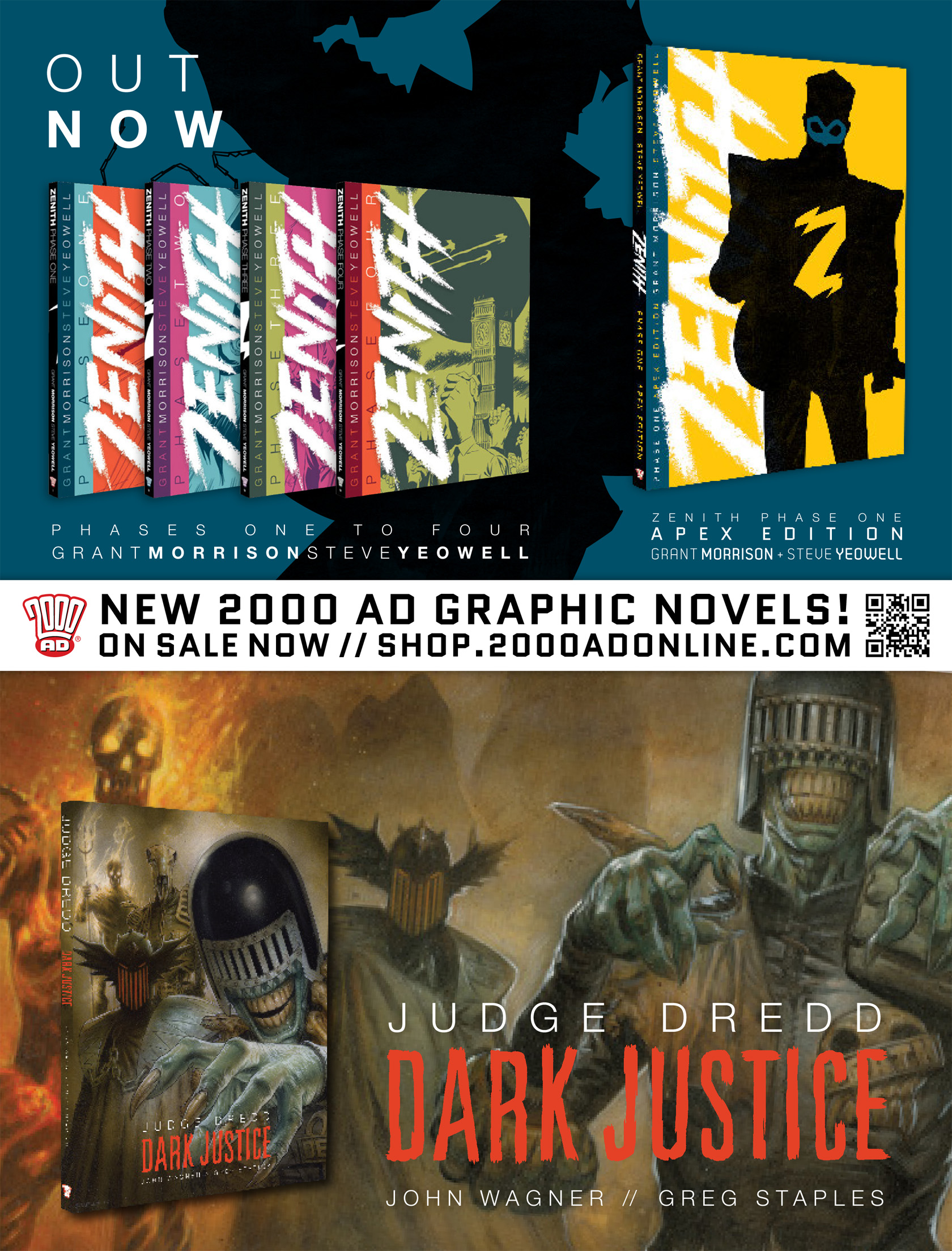 Zenith / Dark Justice ad – Multiversity Comics