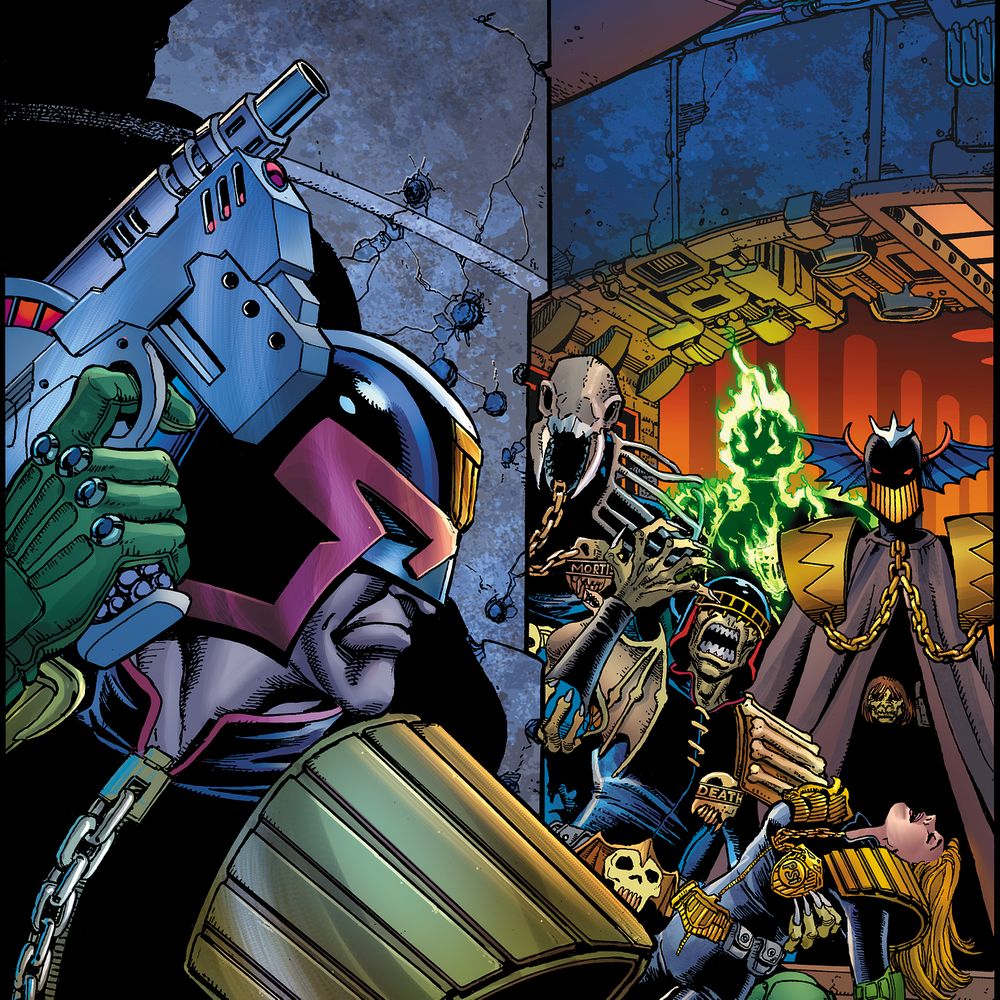 George Perez to Cover “2000 AD” for Landmark 2,100th Issue ...