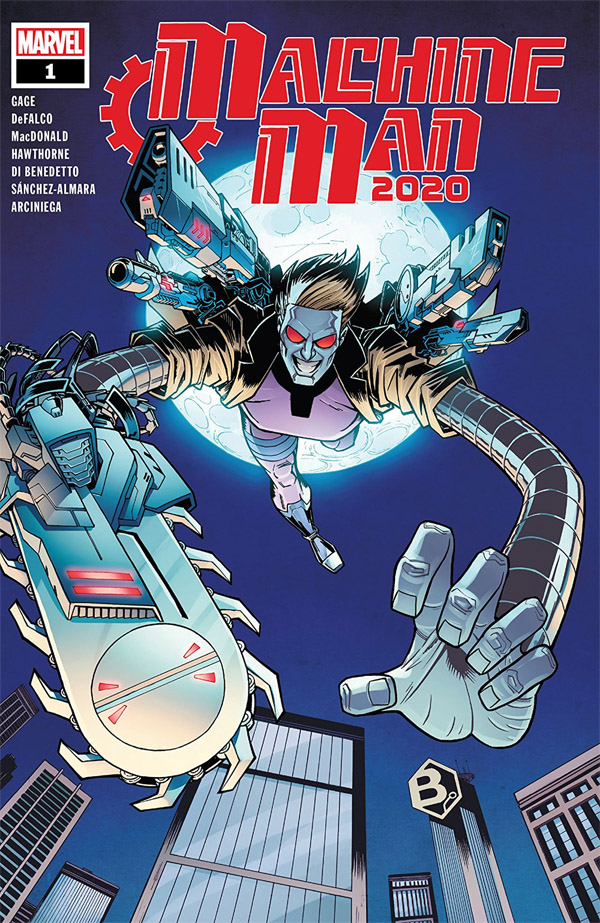 2020 Machine Man issue 1 final cover – Multiversity Comics