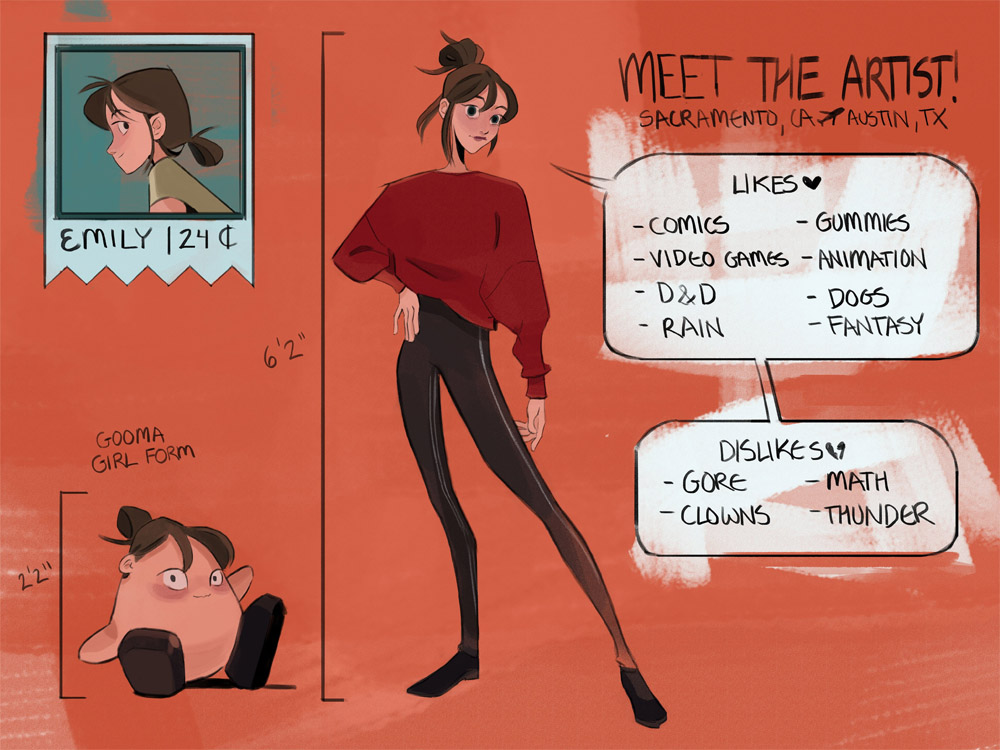 Emily Pearson self-portrait – Multiversity Comics