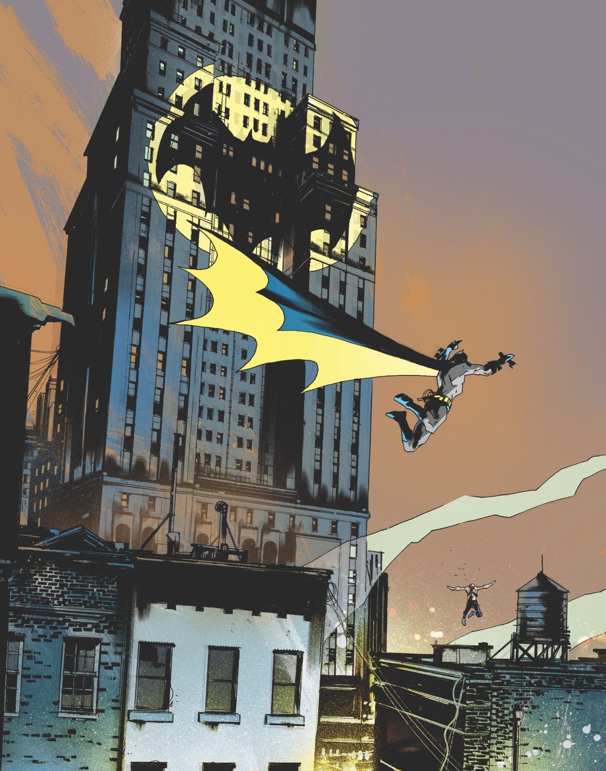 Jock Cartooning “Batman: One Dark Knight” for Black Label ...