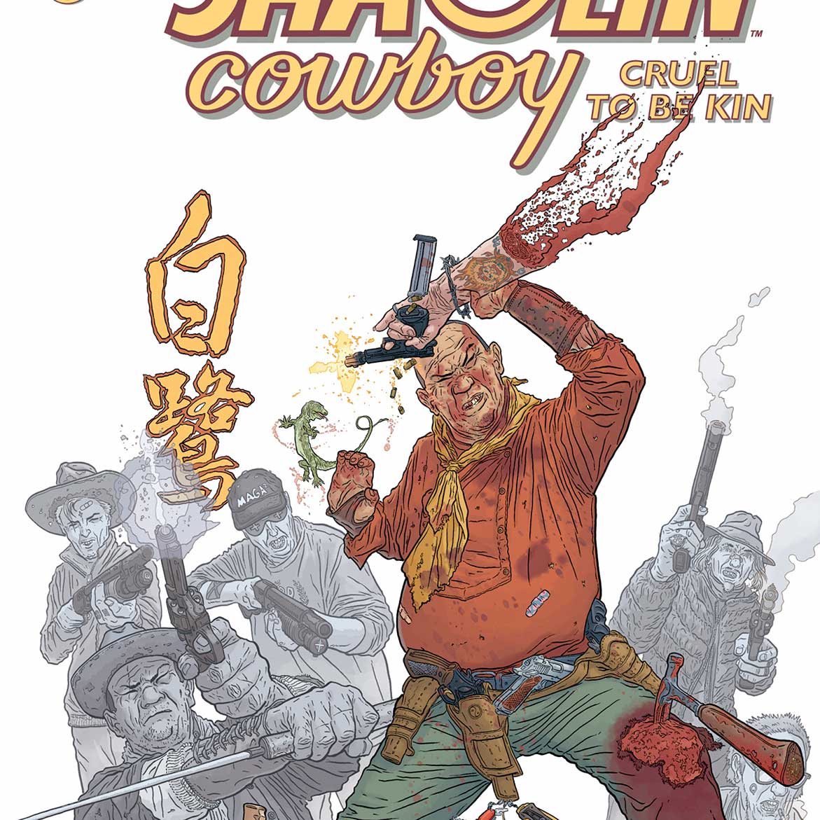 Exclusive Cover Reveals: “The Shaolin Cowboy: Cruel to be Kin” #4 ...