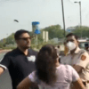 Watch Delhi Couple Stopped For Not Wearing Mask Inside Car