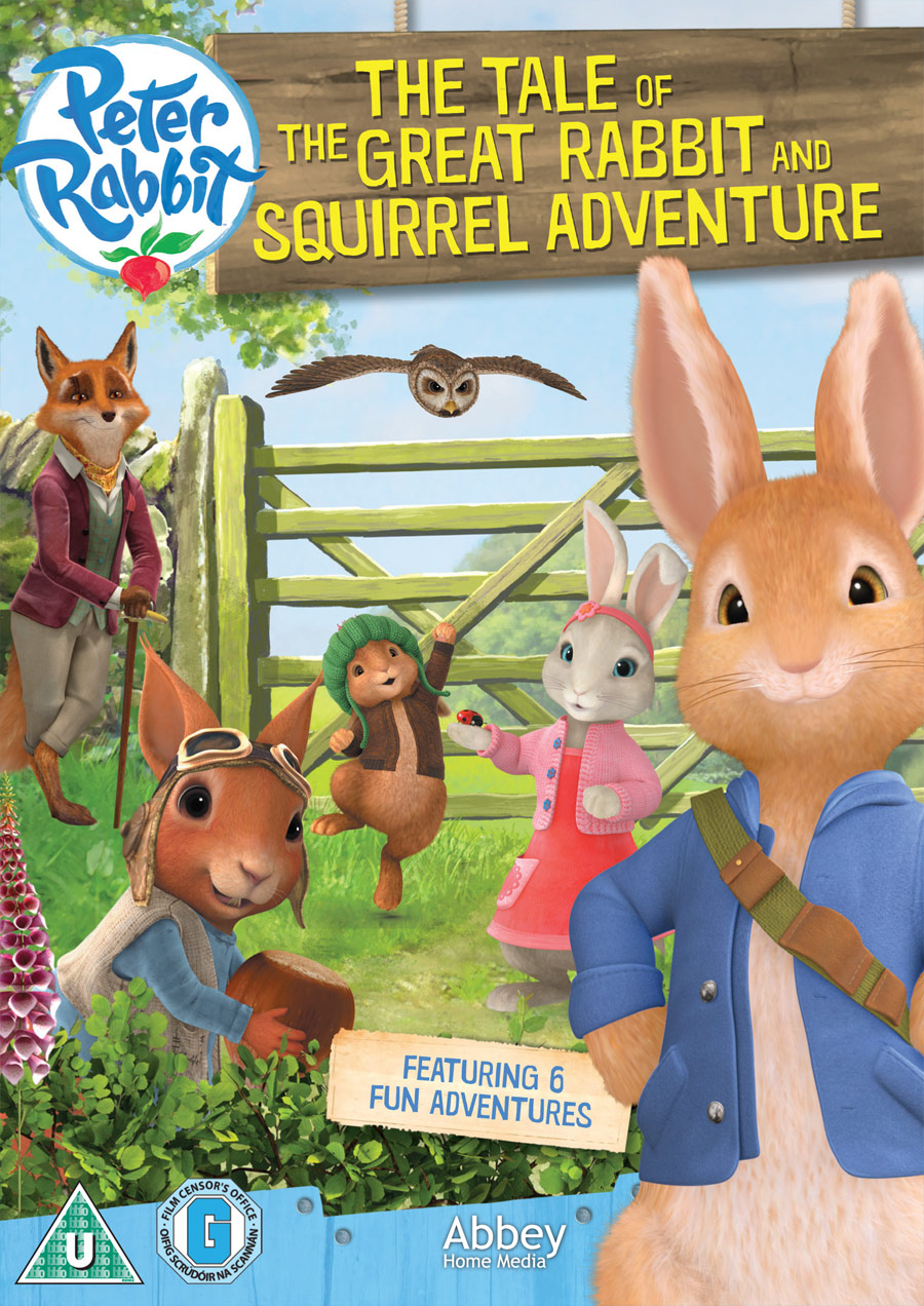 WIN Peter Rabbit Great Rabbit and Squirrel Adventure DVD - Mummy's ...