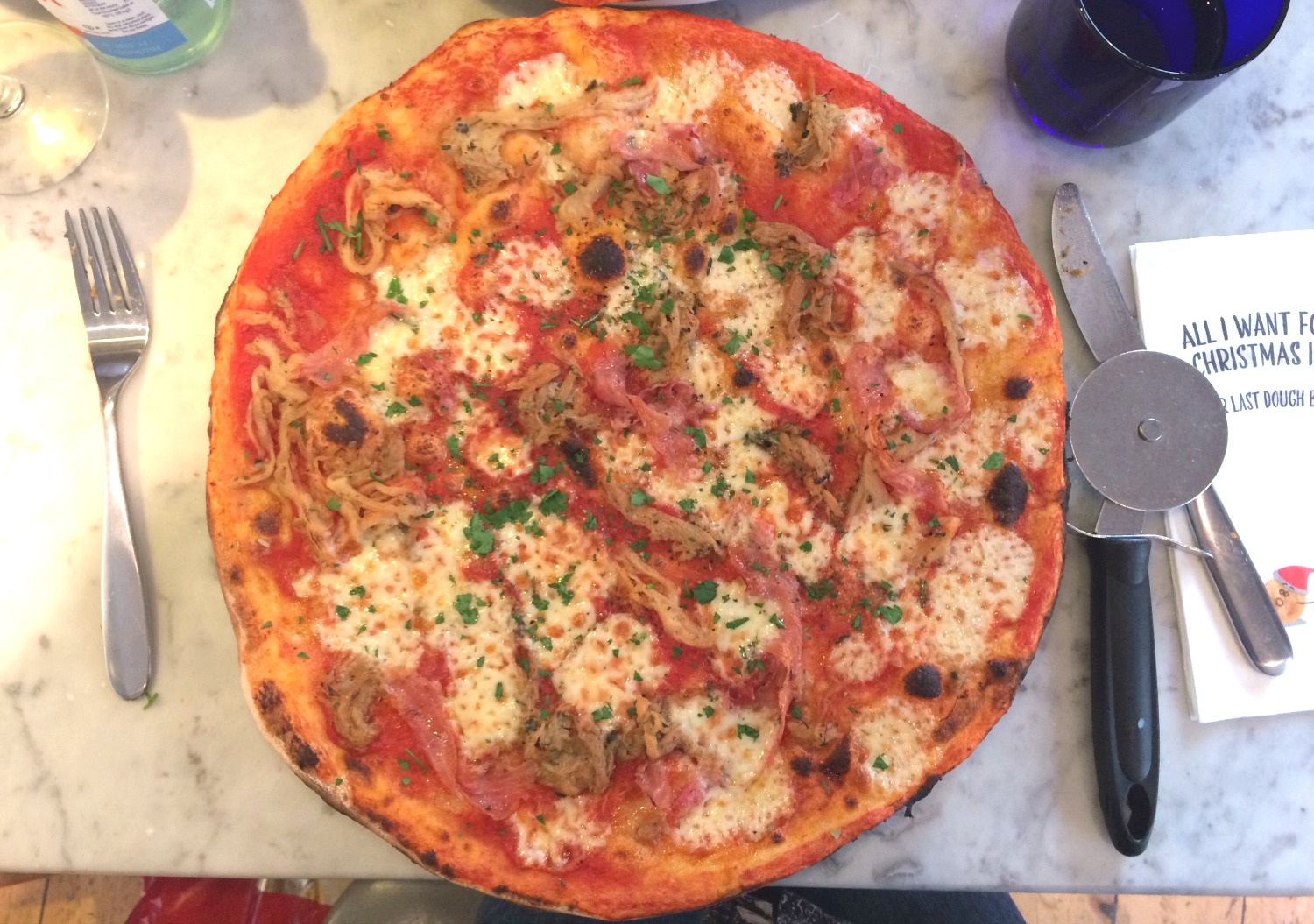 Pizza Express Christmas Menu Review - Mum, Thats Me