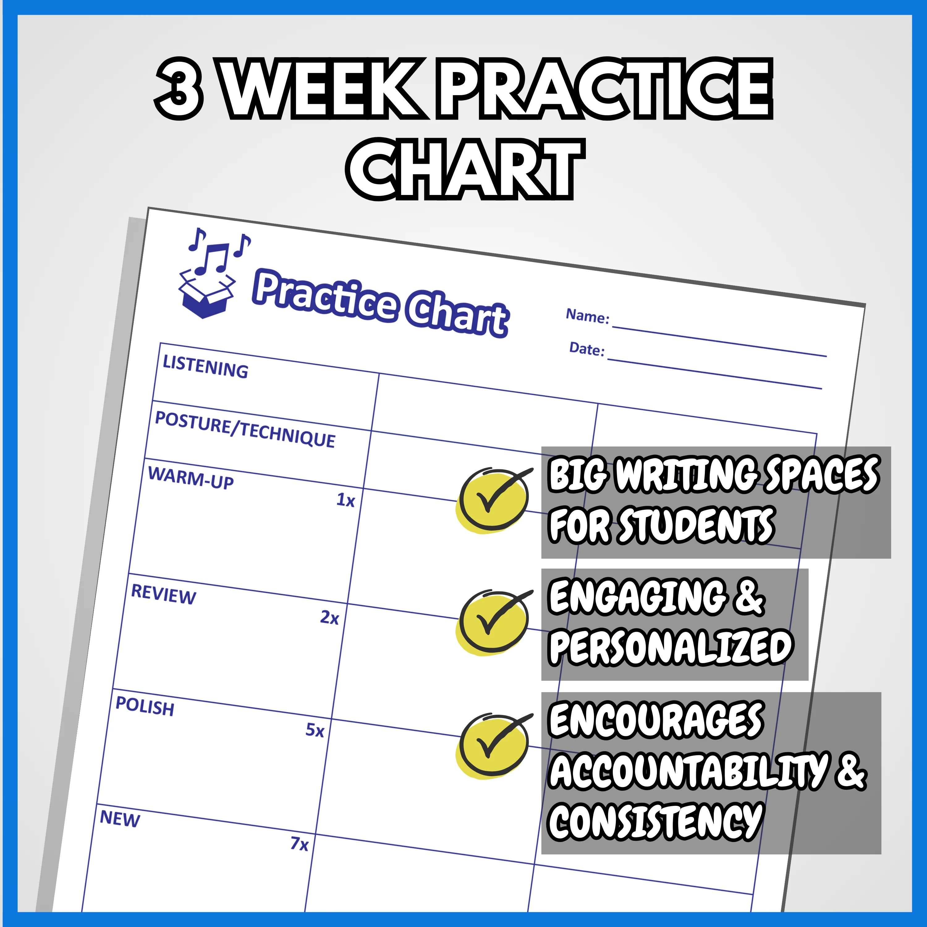 3 Week Practice Plan Build Consistency Motivation Musicbox Education