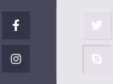 Create Hover Effect On Icons Using Html Css